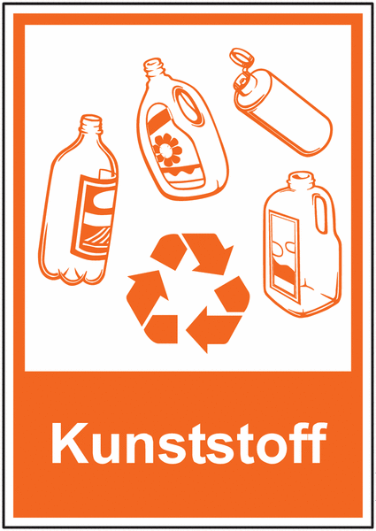 Recycling-Piktogramm-Schilder Recycling-Piktogramm-Schilder