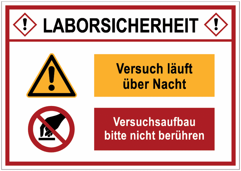 Schildersysteme Laborsicherheit online kaufen | SETON