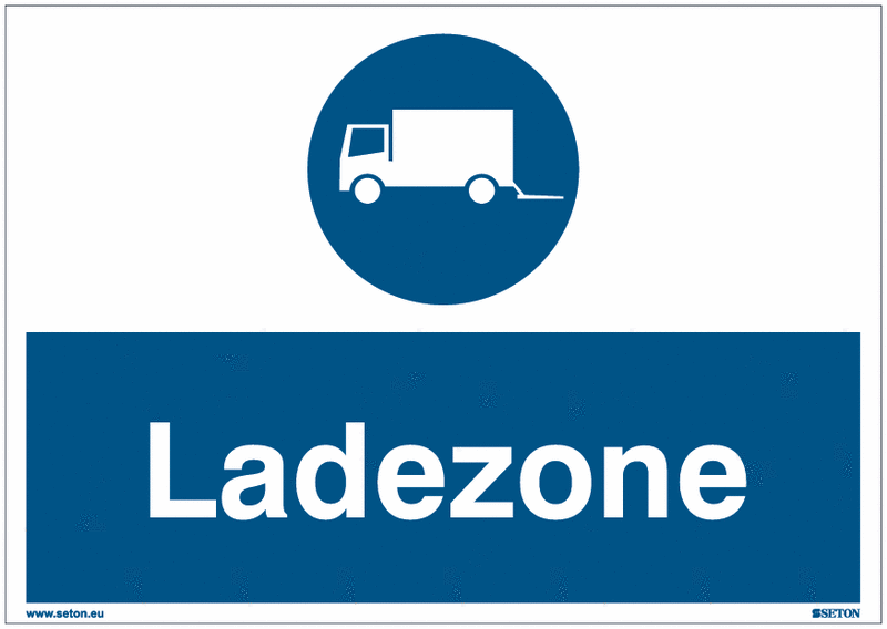 Kombischild "Ladezone" | SETON
