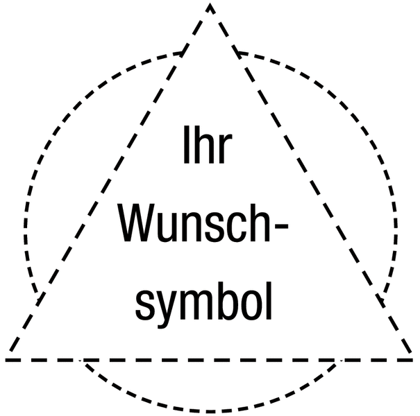 Symbolschilder - Warnsymbole, Verbotssymbole, Gebotssymbole nach Wunsch ...