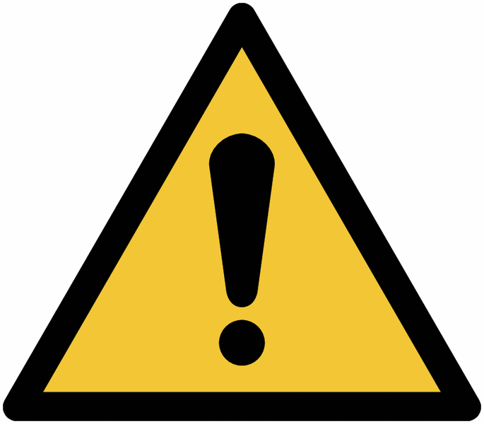 Warnschilder "Allgemeines Warnzeichen" online bestellen | SETON