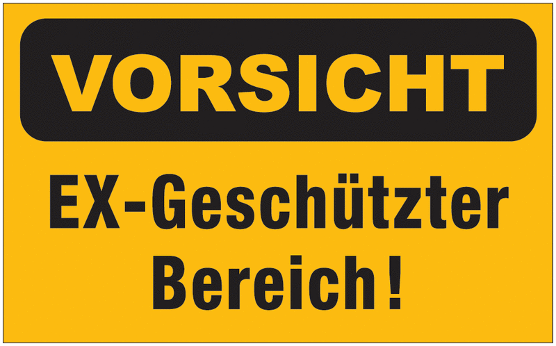 Hinweisschilder "EX-Geschützter Bereich" online kaufen | SETON