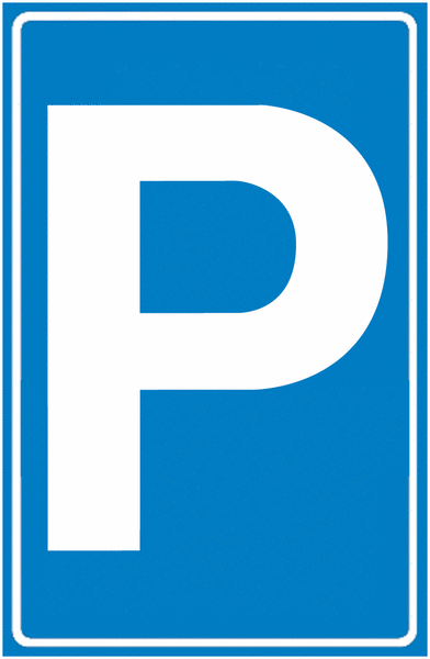 Parkplatz-Symbol Parkschilder gleich online kaufen | SETON