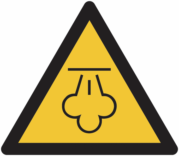 Warnung vor heißem Dampf - PREMIUM Symbolschilder, EN ISO 7010 online ...
