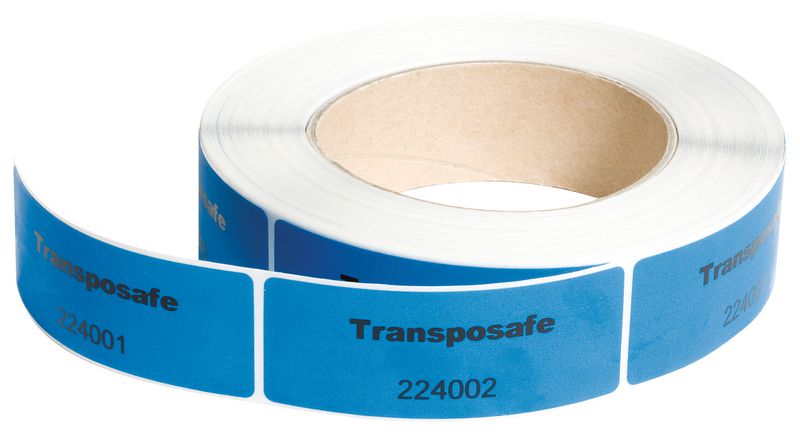 Sicherheitsetiketten, ohne Kleberückstand mit Warntext | SETON