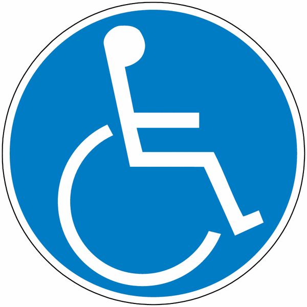 Parkplatz für Rollstuhlfahrer– Asphaltfolien zur Parkplatzkennzeichnung ...