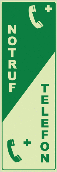 Notruftelefon - Fahnenschilder für Erste-Hilfe-Einrichtungen ...