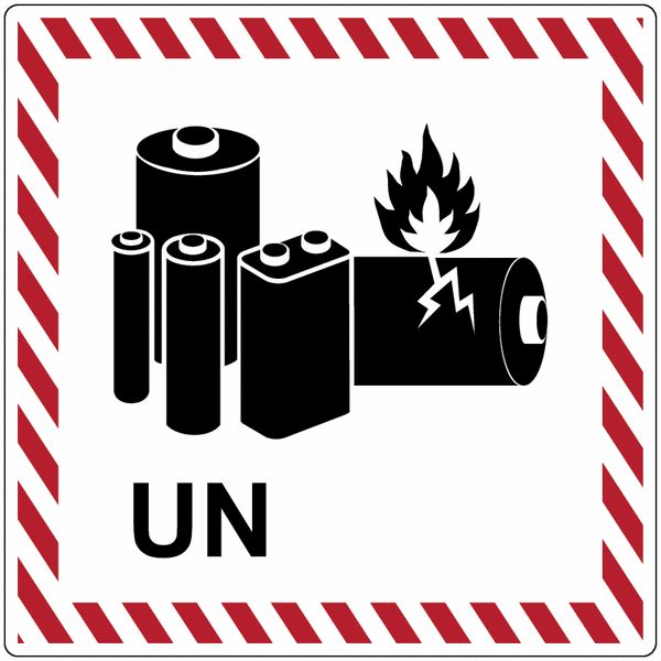 Transportaufkleber für Lithiumbatterien, ADR, RID, ADN, IMDG-Code, IATA online kaufen | SETON