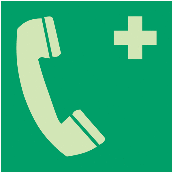 Notruftelefon - Rettungszeichen-Symbol kaufen | SETON