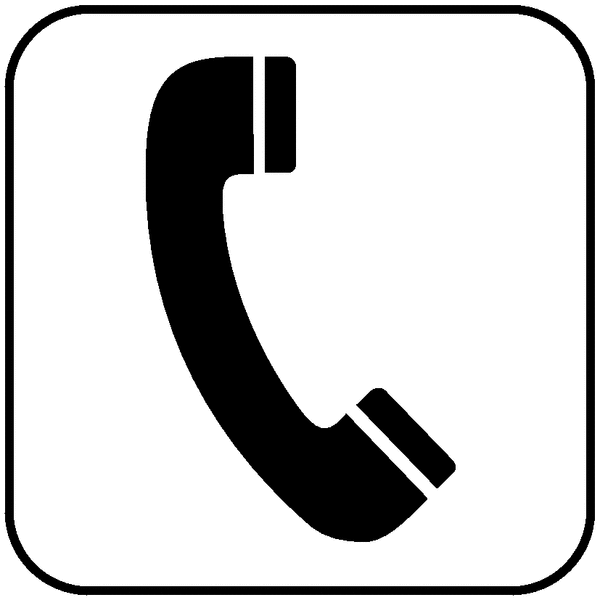 Symbol-Schilder "Telefon" gleich online kaufen | SETON