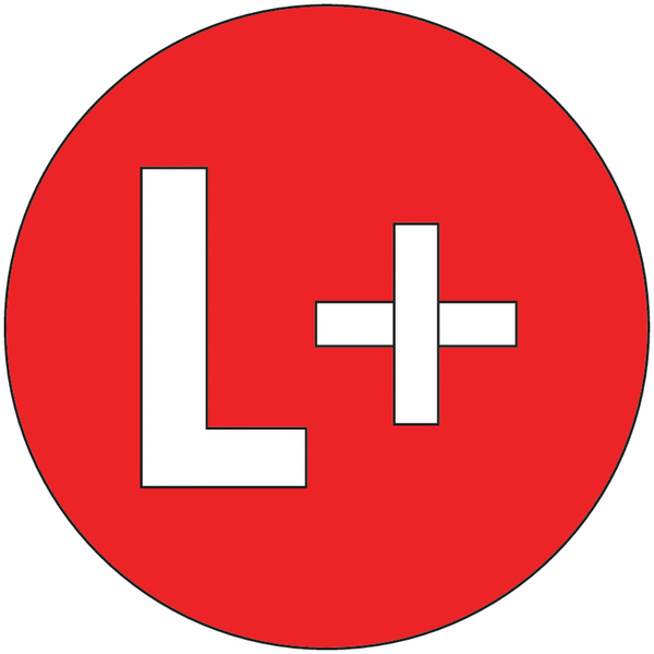 Gleichstrom Positiv - Leiter- und Betriebsmittelkennzeichnung, DIN EN ...