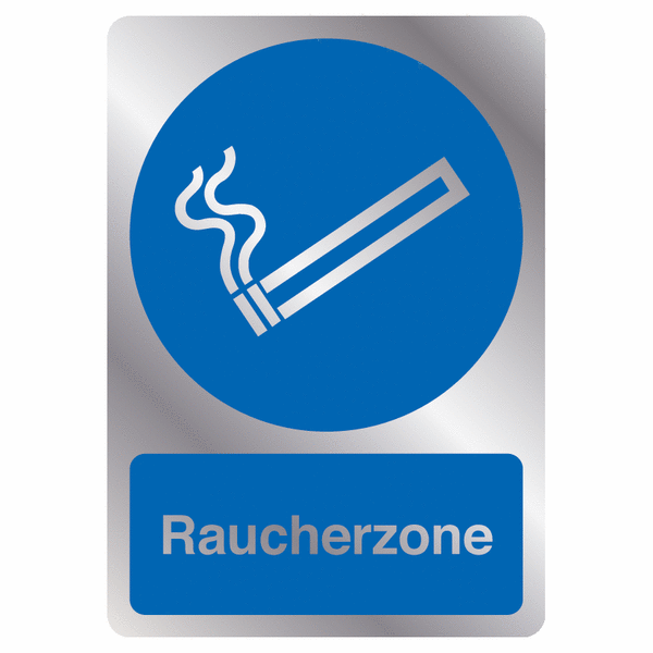 Kombi-Gebotszeichen "Raucherzone" bestellen | SETON