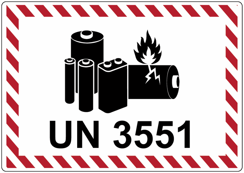 Transportaufkleber für Natrium-Ionen-Batterie bestellen | SETON