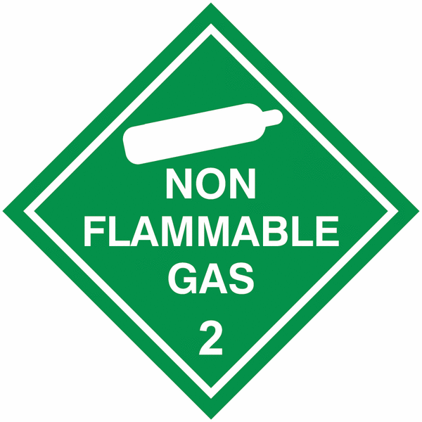 "NON-FLAMMABLE GAS 2.2" Gefahrkennzeichnung online kaufen | SETON