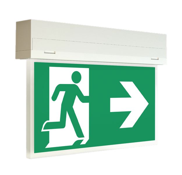 LED-Notleuchten balkenförmig, Kunststoff | SETON