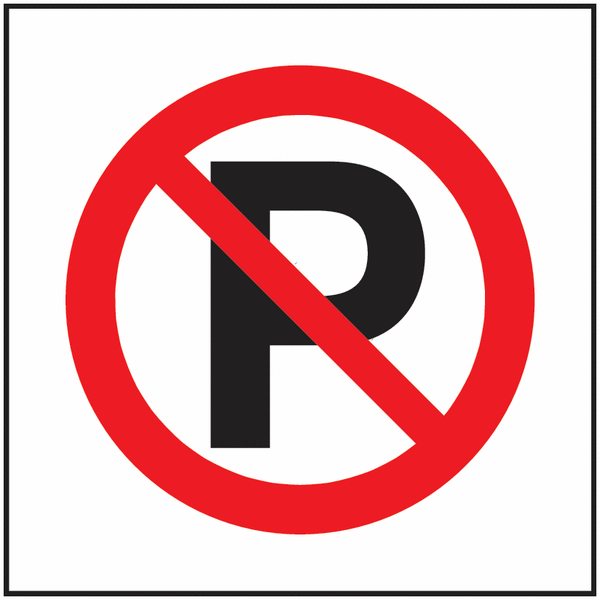 Parken verboten - Hinweisschilder Public, Symbole | SETON