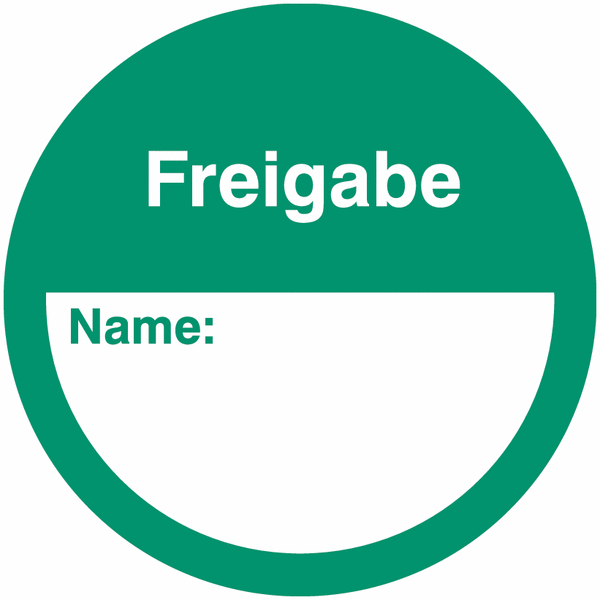 Freigabe – Qualitätskennzeichen online kaufen | SETON